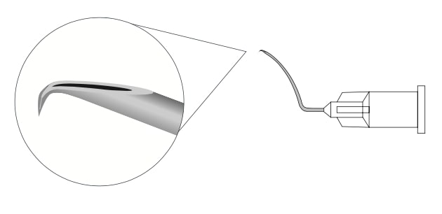 IRRIGATING CYSTOTOME (FORMED) 23G X 5/8 IN - Labtician Ophthalmics
